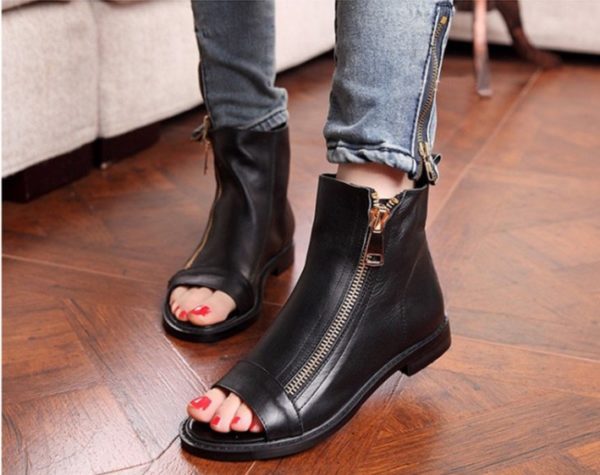 Open-Toed Boots Take Center Stage | Shoeaholics Anonymous Shoe Blog